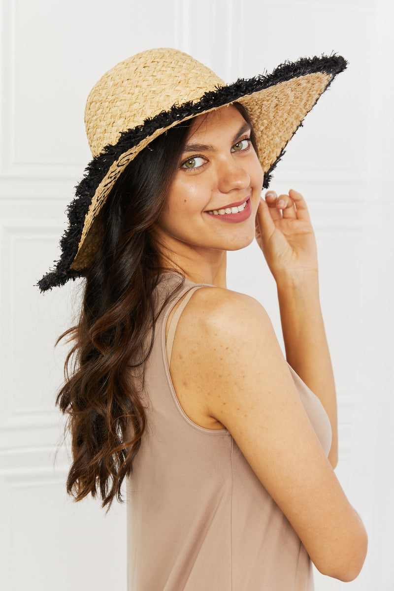 Fame Sunshine Straw Fringe Hat – Going the Distance Stores (A Self Care ...